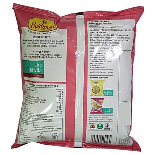 Buy Haldirams Namkeen Lite Chiwda 150 Gm Pouch Online At Best Price of Rs 40 - bigbasket