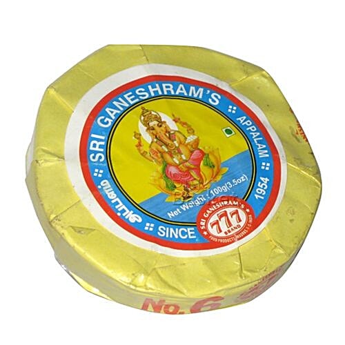 Buy 777.0 Sir Ganeshrams Applam - No 6 Online at Best Price of Rs 44 ...