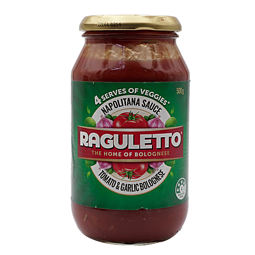 Buy Raguletto Pasta Sauce Napolitana 500 Gm Bottle Online at the Best ...