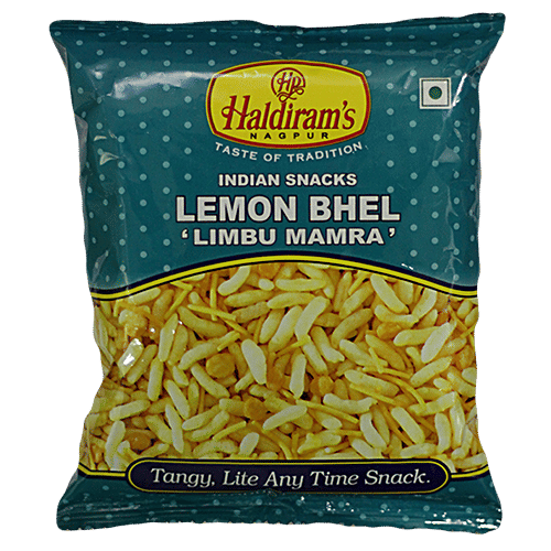Buy Haldirams Namkeen Lemon Bhel 57 Gm Pouch Online At Best Price of Rs ...