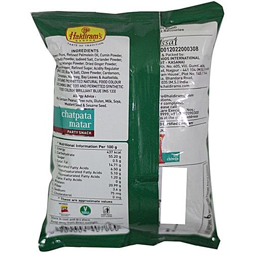 Buy Haldirams Namkeen Chatpata Matar 30 Gm Pouch Online At Best Price ...