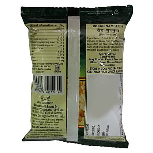 Buy Haldirams Namkeen Sev Murmura Mirch Masala 27 Gm Pouch Online At Best Price - bigbasket