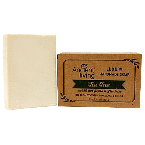Buy Ancient Living Handmade Bathing Soap Tea Tree 100 Gm Box Online At ...