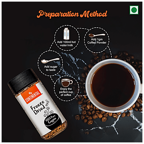 Buy Continental Instant Coffee Premium 50 Gm Jar Online at the Best ...