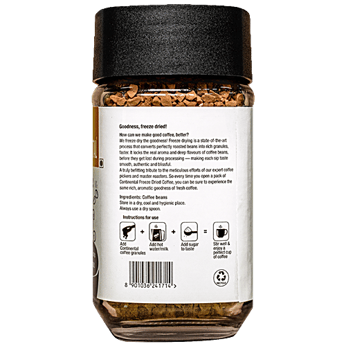 Buy Continental Instant Coffee Premium 50 Gm Jar Online at the Best ...