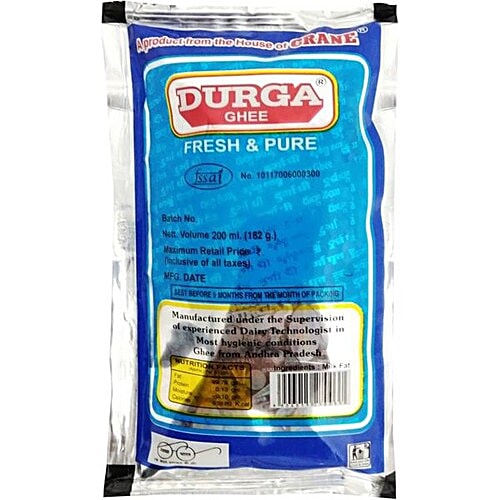 Buy Durga Ghee 200 Ml Online at the Best Price of Rs 165 - bigbasket