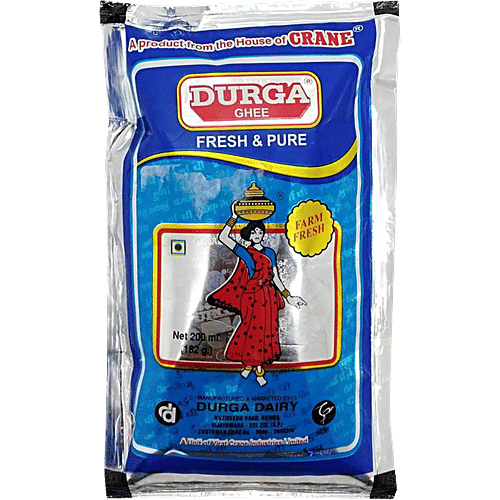 Buy Durga Ghee 200 Ml Online at the Best Price of Rs 162.65 - bigbasket