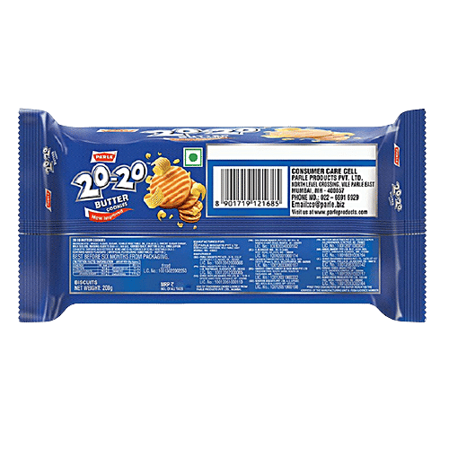 Buy Parle 20 20 Cookies Butter Cookies 150 Gm Online at the Best Price ...