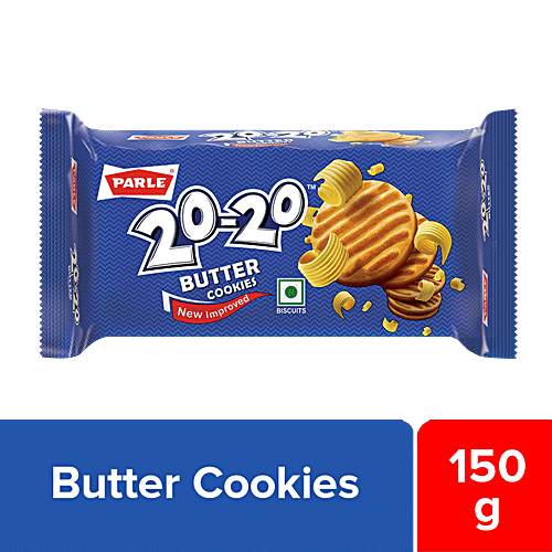 Buy Parle 20 20 Cookies Butter Cookies 150 Gm Online at the Best Price ...