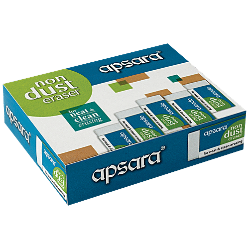 Buy Apsara Non Dust Eraser 20 Pcs Online At Best Price of Rs 59 - bigbasket