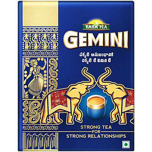Buy Tata Tea Gemini Tea 250 Gm Online at the Best Price of Rs 130 ...