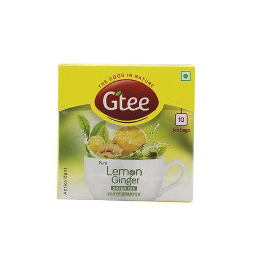 Buy Gtee Green Tea Lemon Ginger 10 Pcs Online At Best Price of Rs null ...