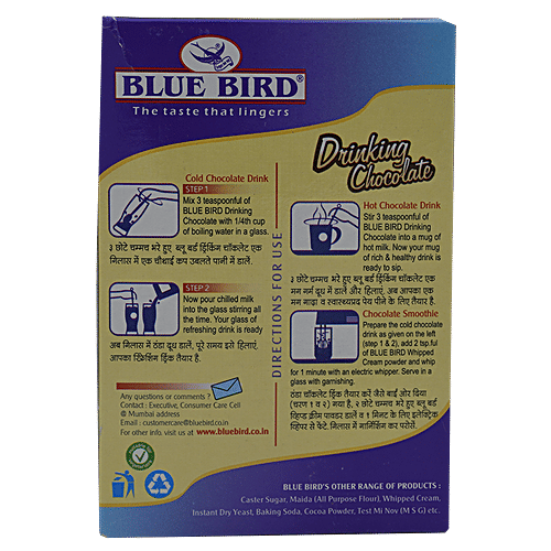Buy Blue Bird Drinking Chocolate 100 Gm Online at the Best Price of Rs ...