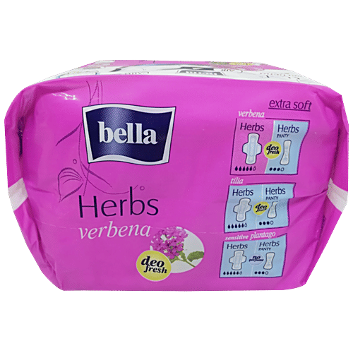 Buy Bella Herbs Sanitary Napkins With Verbena 12 Pcs Online at the Best ...