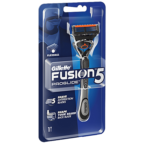 Buy Gillette Fusion Manual Shaving Razor Proglide Flexball 1 Pc Online ...