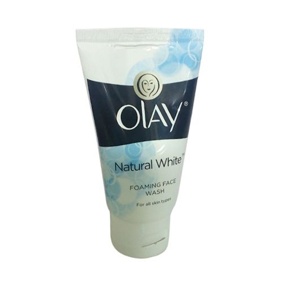 Buy Olay Face Wash Natural White Foaming Face Wash 50 Gm Tube Online at ...