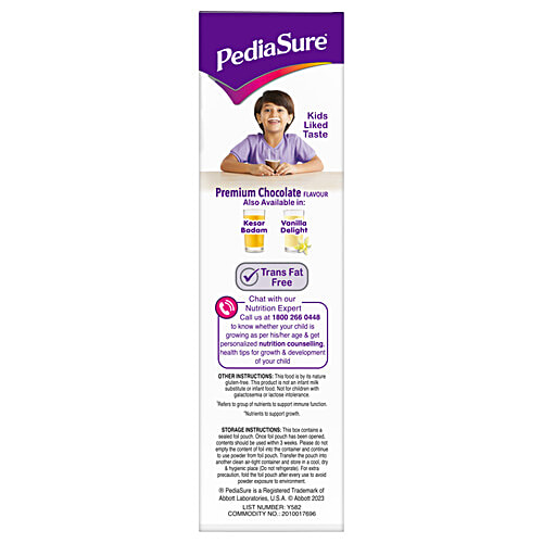 Buy Pediasure Nutritional Powder Complete Balanced Premium Chocolate ...