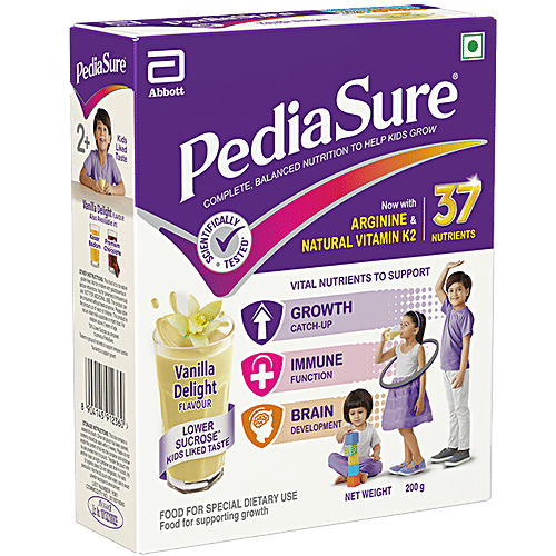 Buy Pediasure Nutritional Powder Complete Balanced Vanilla Delight 200 ...