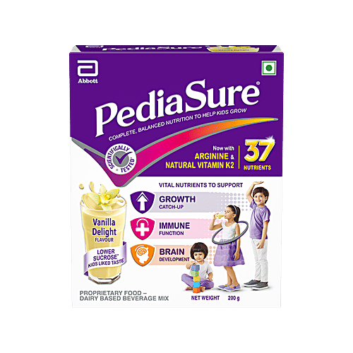 Buy Pediasure Nutritional Powder Complete Balanced Vanilla Delight 200 ...