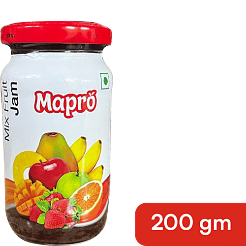 Buy Mapro Jam Mixed Fruit 200 Gm Bottle Online at the Best Price of Rs ...