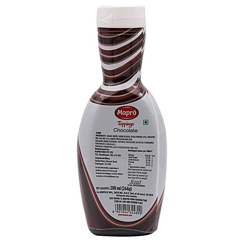 Buy Mapro Dessert Topping Chocolate Syrup 200 Ml Bottle Online at the ...