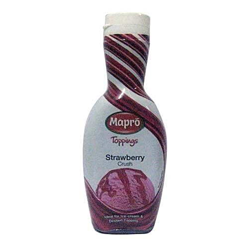 Buy Mapro Dessert Topping Strawberry Crush 200 Ml Bottle Online at the ...