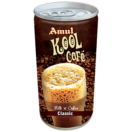 Buy Amul Kool Cafe Milk Coffee 200 Ml Can Online At Best Price of Rs 35 - bigbasket