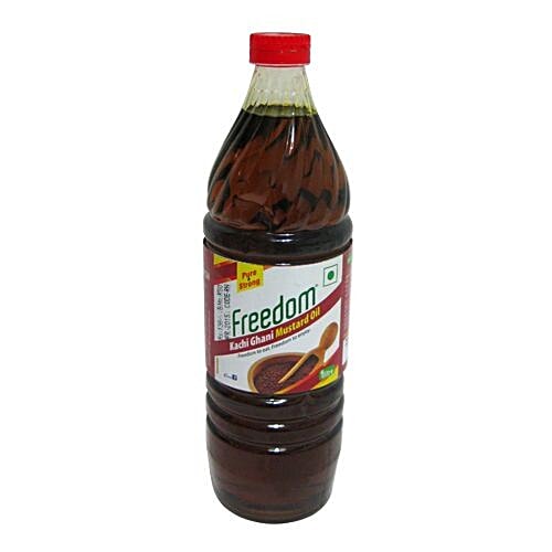 Buy Freedom Kacchi Ghani - Musterd Oil Online at Best Price of Rs 205 ...