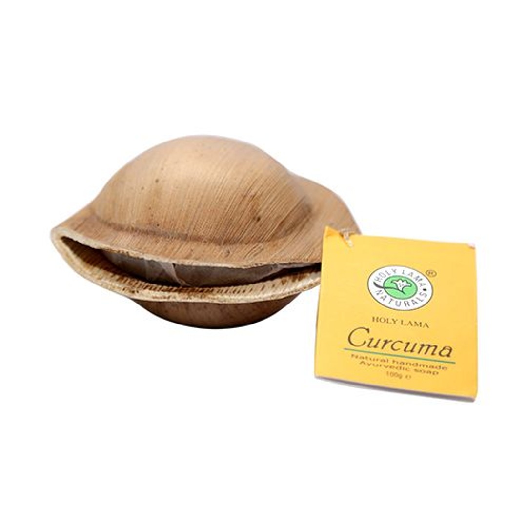 Buy Holy Lama Naturals Natural Handmade Ayurvedic Soap - Curcuma Online ...