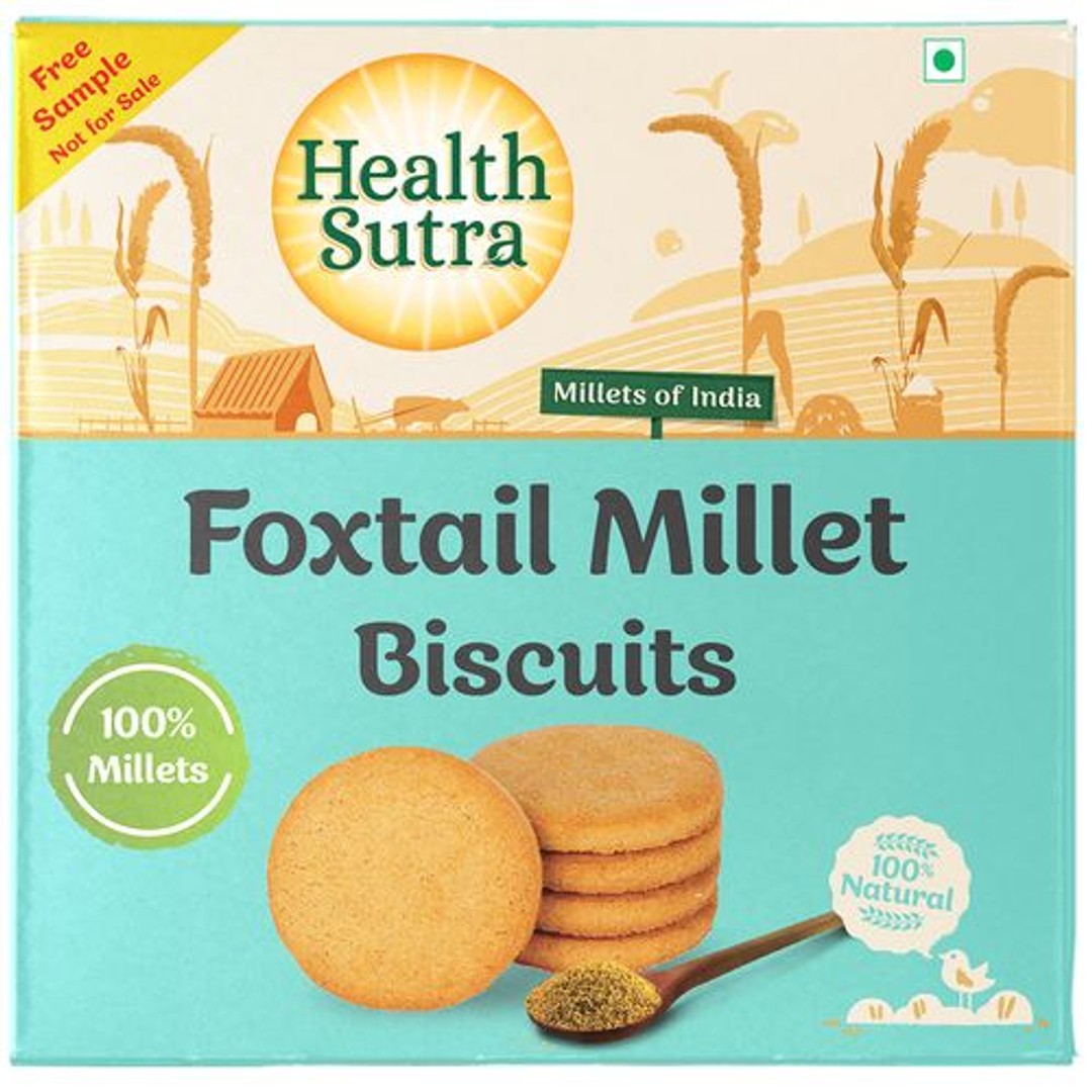 Buy Health Sutra Foxtail Millet Biscuits Online at Best Price of Rs ...