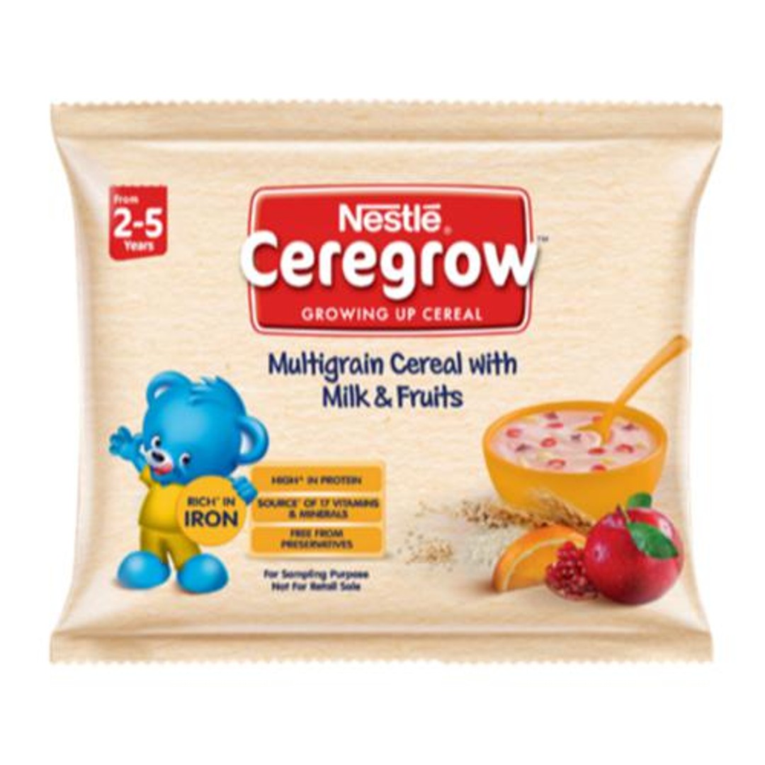 Buy Nestle Ceregrow Fortified Multigrain Cereal With Milk & Fruits ...