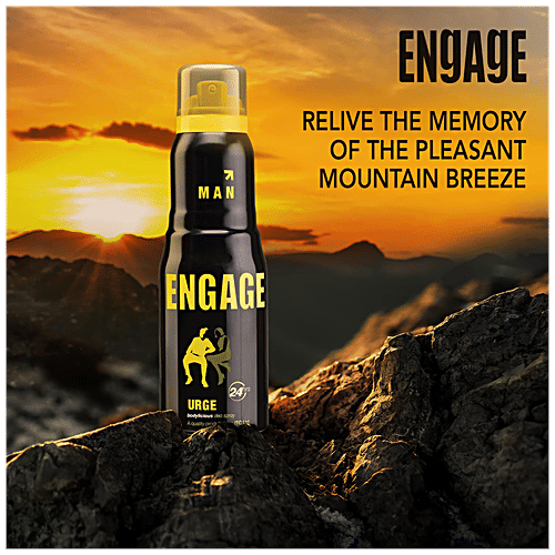 Buy Engage Bodylicious Deodorant Spray Urge For Men 150 Ml Online At Best Price of Rs 210 ...