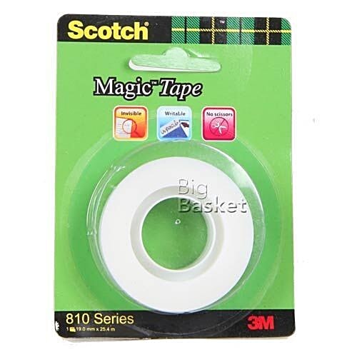 Buy Scotch Magic Tape Refill Roll - 810 Series, 2 cm x 3 cm Online at ...