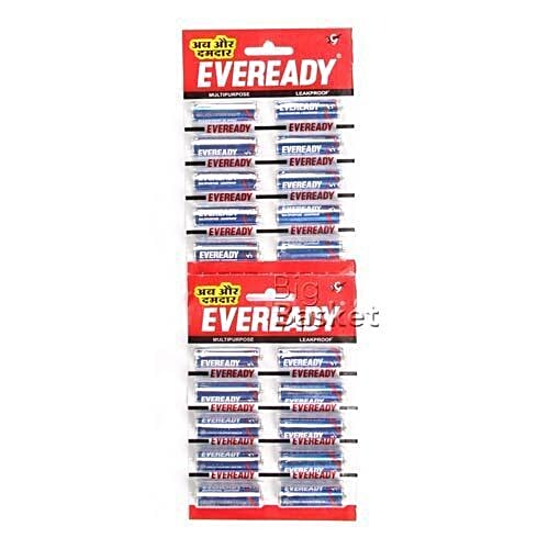 Buy Eveready Shell Battery (AA, 1.5 V) - Blue Online at Best Price of ...