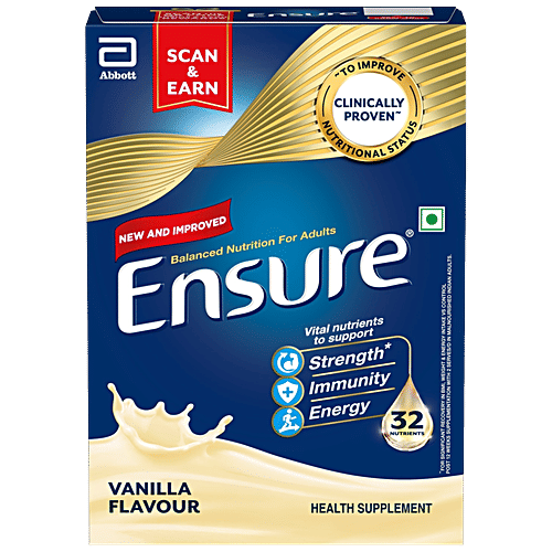 Buy Ensure Nutritional Powder Vanilla Flavour 400 Gm Tin Online At Best ...