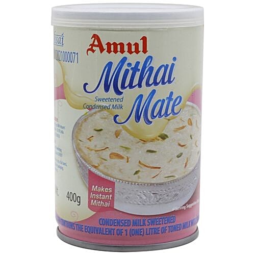 Buy Amul Mithai Mate 400 Gm Tin Online At Best Price of Rs 130 - bigbasket