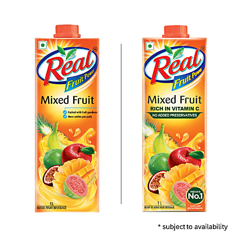 Buy Real Juice Fruit Power Mixed Fruits 1 L Online At Best Price of Rs ...