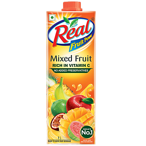 Buy Real Juice Fruit Power Mixed Fruits 1 L Online At Best Price of Rs ...