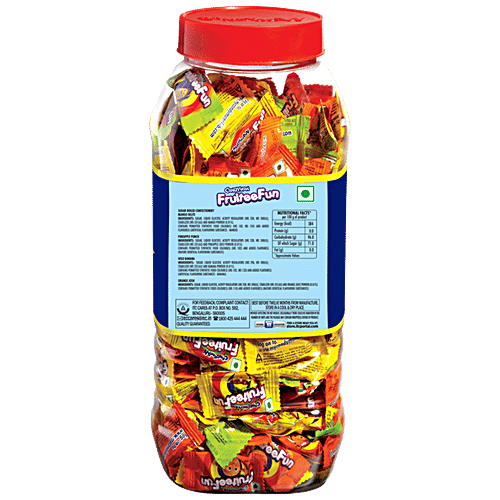 Buy Candyman Fruitee Fun 800 Gm Bottle Online at the Best Price of Rs ...
