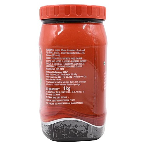 Buy Mapro Jam Strawberry 1 Kg Jar Online at the Best Price of Rs 198 ...