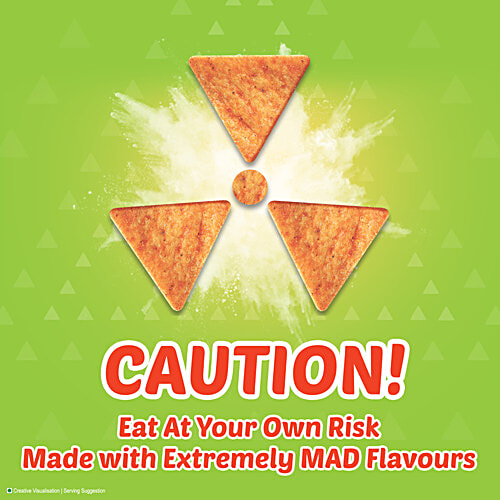 Bingo! Mad Angles Tomato Madness Triangle Chips, 60 g of Rs 20 - bigbasket