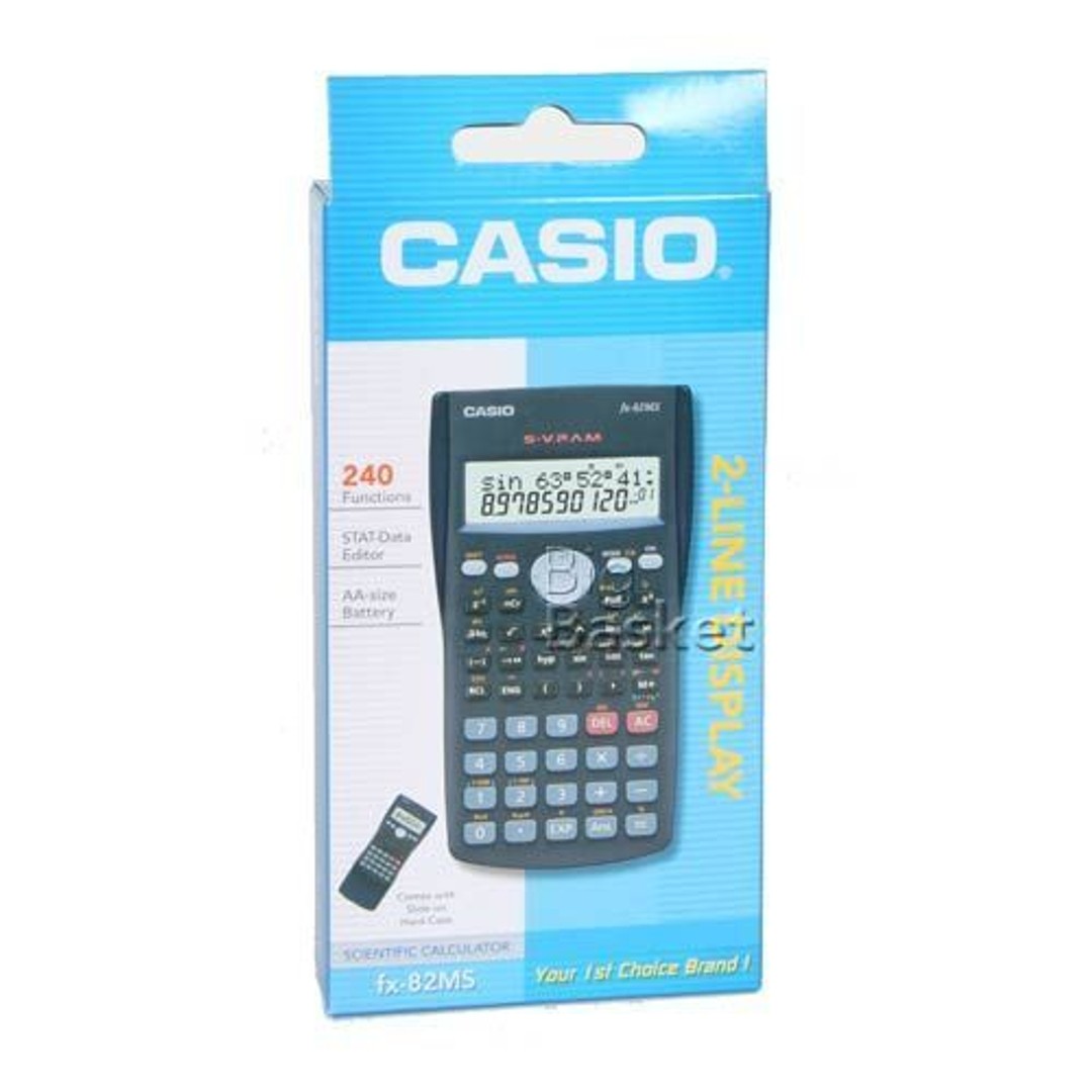 Buy Casio Scientific Calculator - 240 functions 2 line Display Online ...