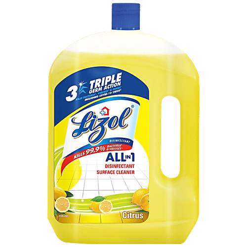 Buy Lizol Disinfectant Surface Cleaner Citrus 2 Ltr Online At Best ...