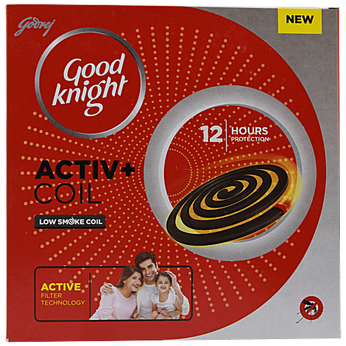 Buy Good Knight Activ Low Smoke Mosquito Coil With Power Formula 10 ...