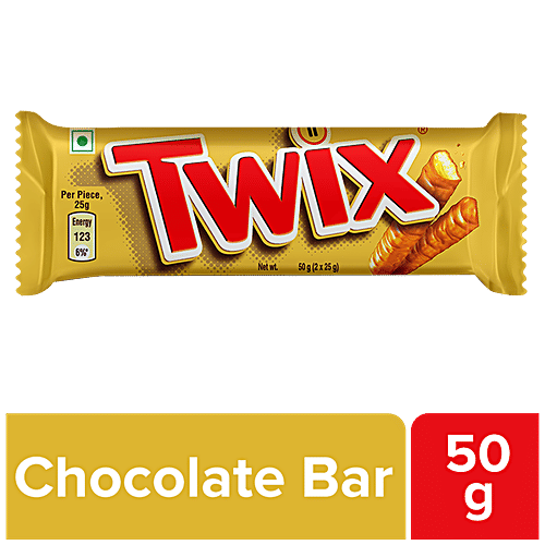 Buy Twix Chocolate Bar 50 Gm Pouch Online At Best Price of Rs 70 ...