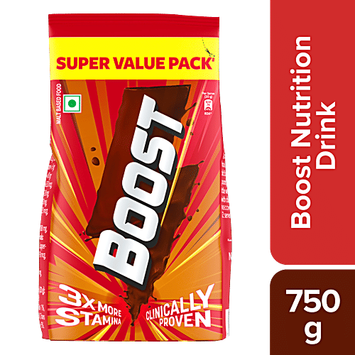 Buy Boost Nutrition Drink Health Energy Sports 750 Gm Carton Online At Best Price of Rs 389 ...