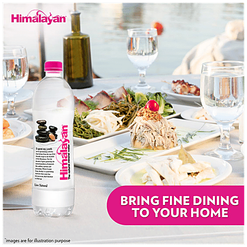 Buy Himalayan The Natural Mineral Water 1 L Bottle Online at Best Price ...
