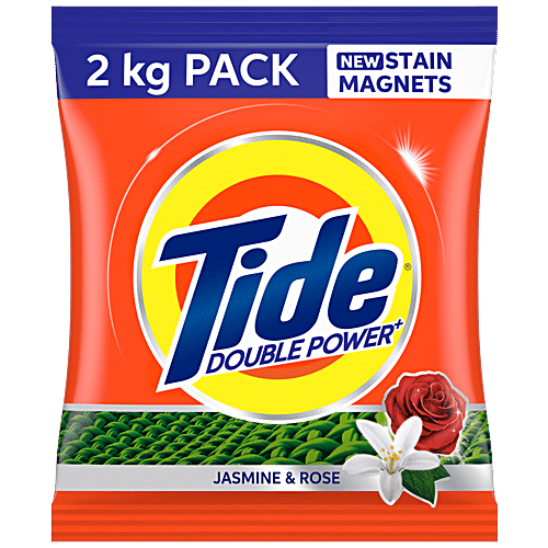Buy Tide Plus Detergent Washing Powder Extra Power Jasmine Rose 2 Kg ...