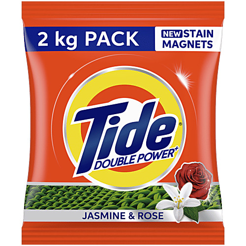 Buy Tide Plus Detergent Washing Powder Extra Power Jasmine Rose 2 Kg Online At Best Price of Rs ...