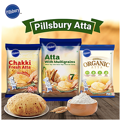 Buy Pillsbury Atta Multi Grain 1 Kg Pouch Online At Best Price of Rs 65 ...